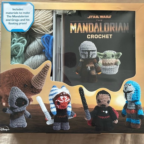 Star Wars | Other | Star Wars Mandalorian Crochet Kit Grogu Baby Yoda ...
